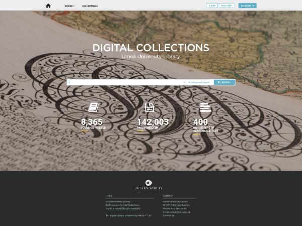 Umeå Digital Library is online | Treventus